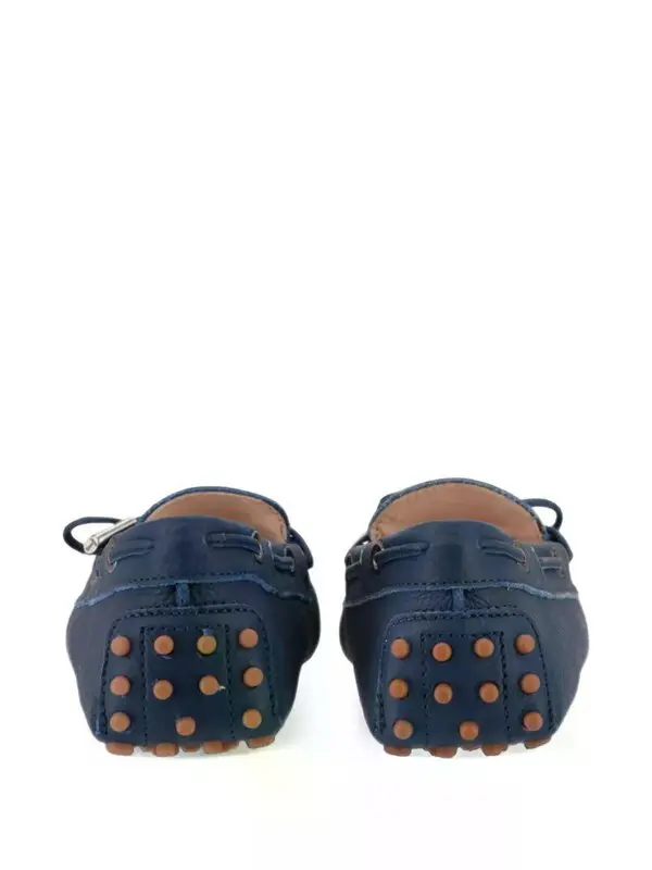 TOD'S Gommino Pebbled Leather Loafers