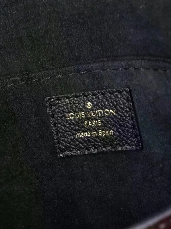 LOUIS VUITTON Monogram Canvas Leather Satchel Handbag