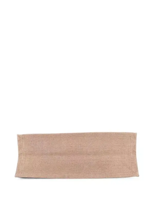 Saint Laurent Rive Gauche Shopper Canvas Large Tote Bag