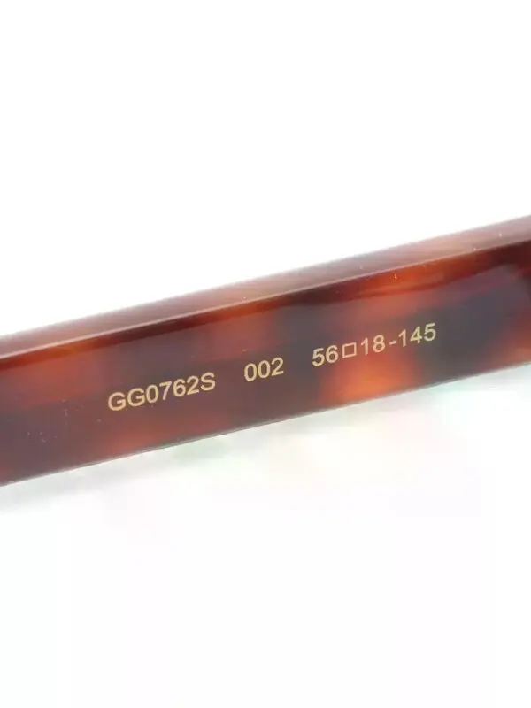 Gucci 2020s Tortoiseshell-effect Sunglasses