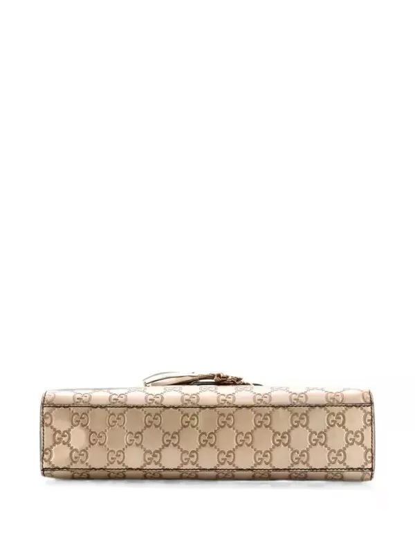Gucci Emily Chain Flap Bag Guccissima Leather Medium Shoulder Bag
