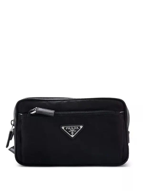 Prada Tessuto Small Belt Bag - Black