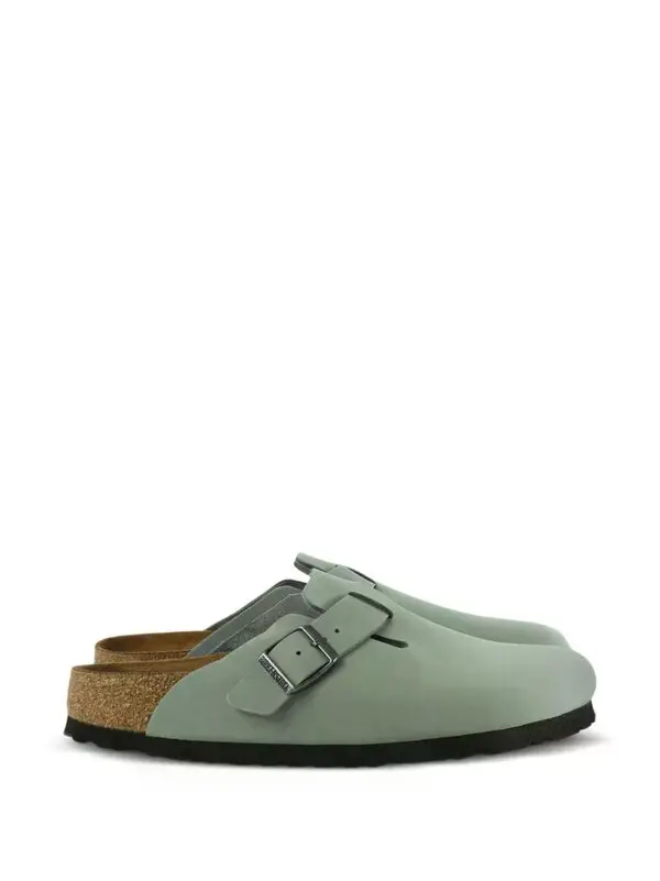 BIRKENSTOCK Boston Mules - Green