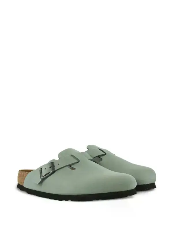 BIRKENSTOCK Boston Mules - Green