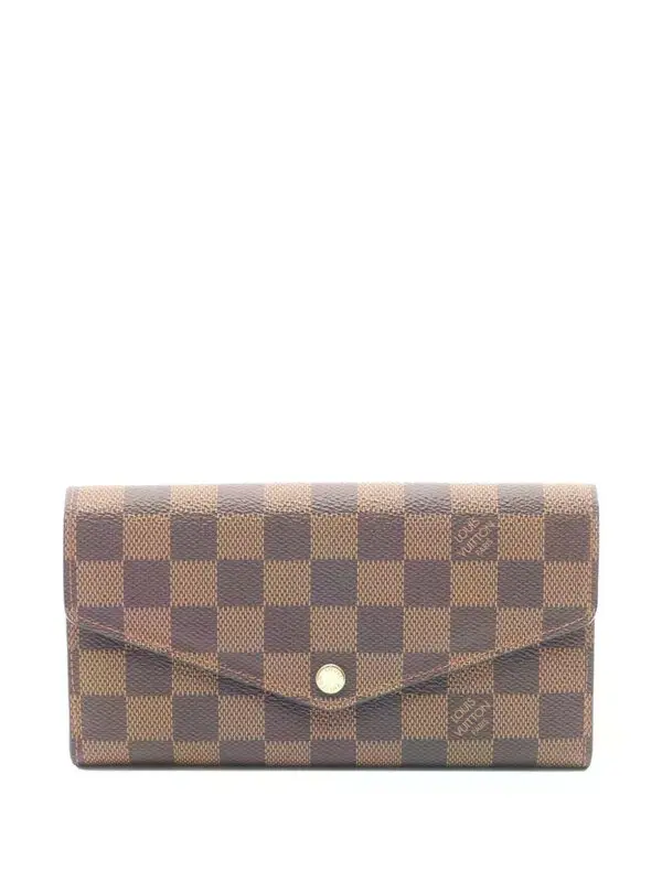 LOUIS VUITTON 2016 Sarah Wallet - Brown
