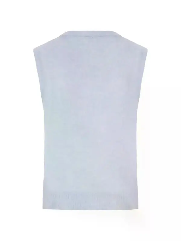 GANNI Graphic-print Vest