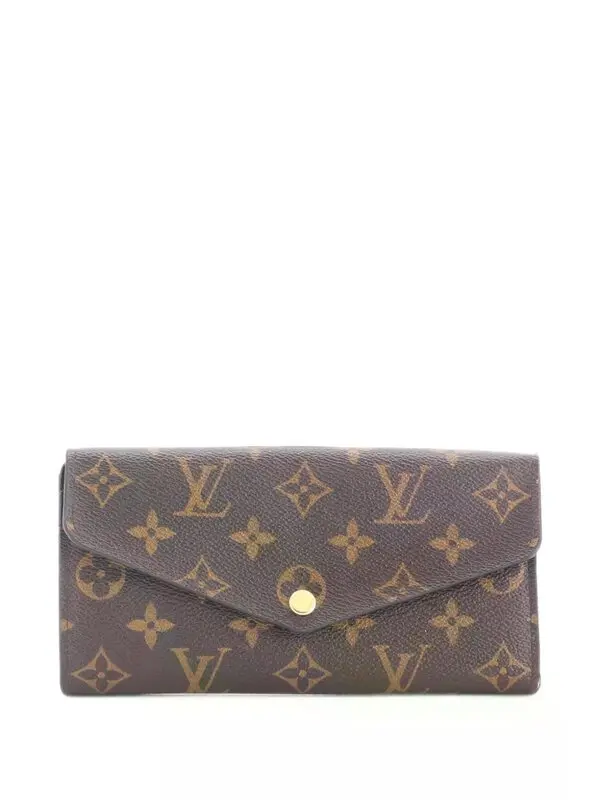 LOUIS VUITTON Sarah Wallet Nm Monogram Canvas Small Wallets