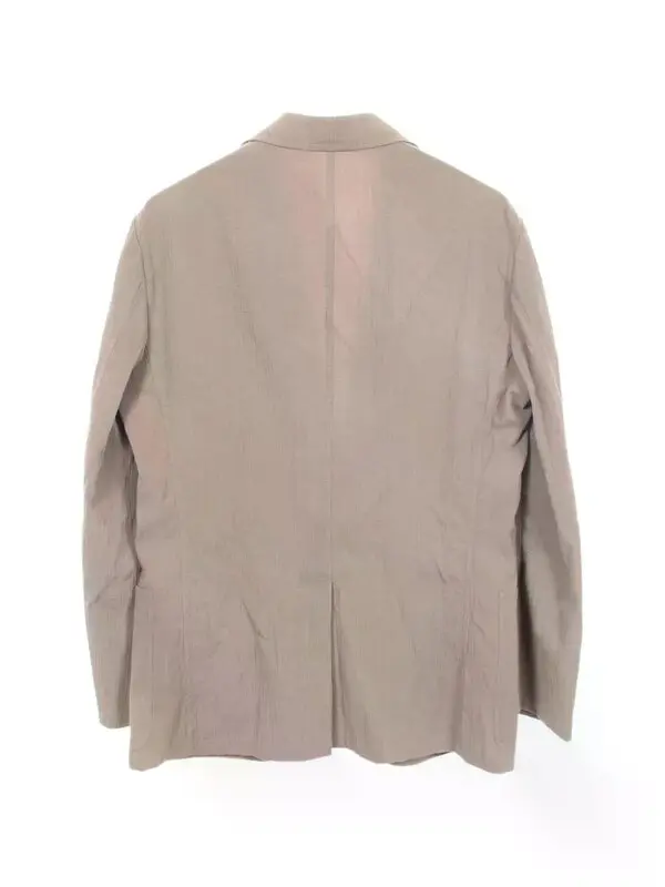 Hermès 1990-2000s Seersucker Button-up Jacket