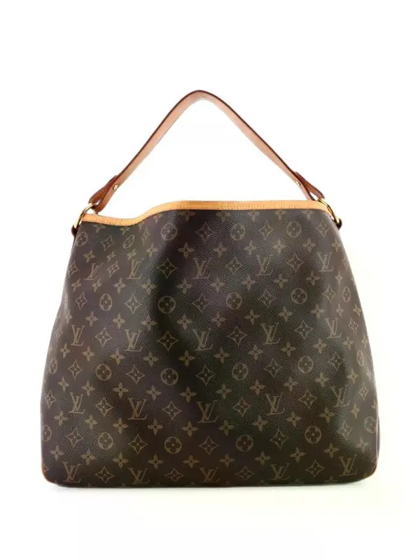 LOUIS VUITTON Delightful Handbag Monogram Canvas Mm Hobo Bag