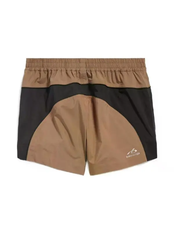 Balenciaga Techwear Tracksuit Shorts - Neutrals