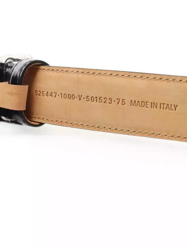 Balenciaga 2010s Leather Belt
