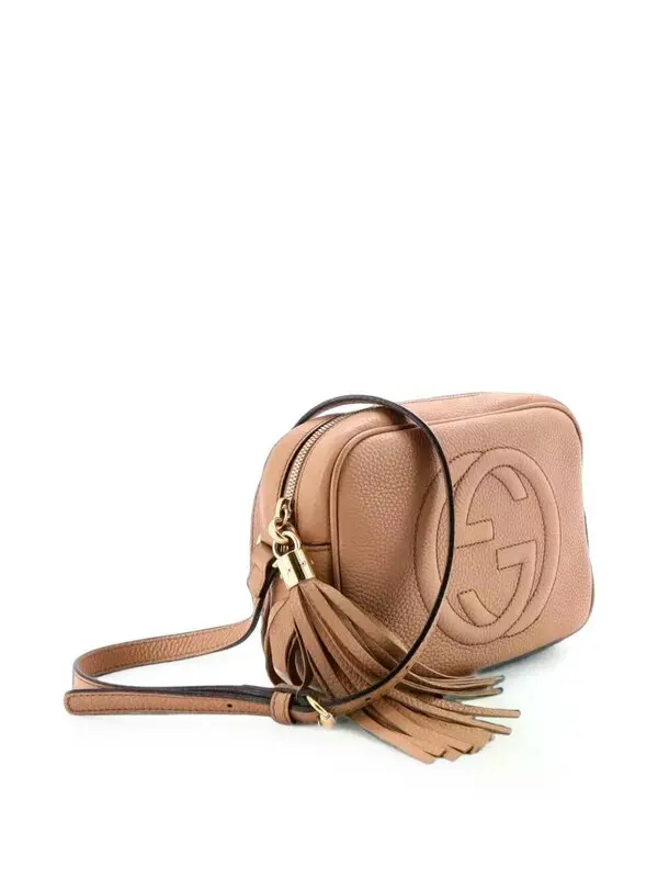Gucci Soho Disco Leather Small Crossbody Bag - Neutrals