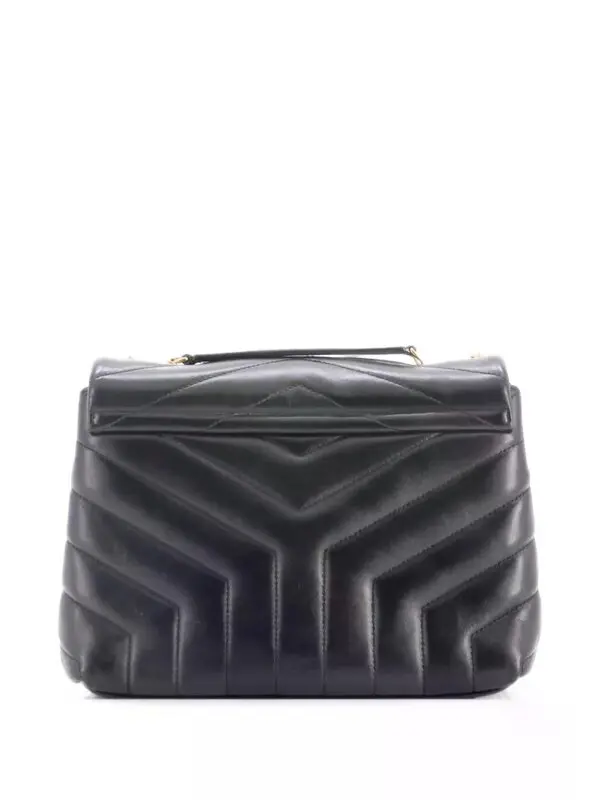 Saint Laurent Loulou Matelasse Chevron Leather Small Shoulder Bag