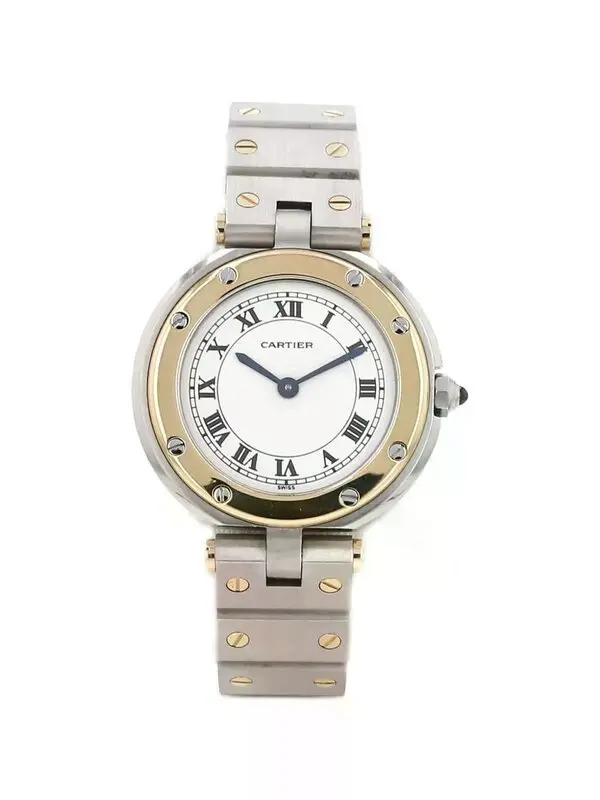 Cartier Santos Ronde 27mm Watch - White