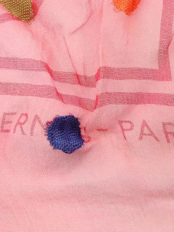 Hermès 2020s Transforming Cars Scarf - Pink