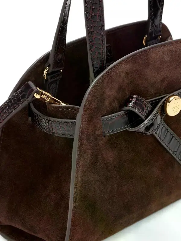 Tory Burch Small Romy Suede Bauletto