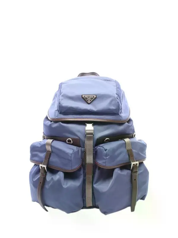 Prada 2013-2026 Re Nylon Backpack - Blue