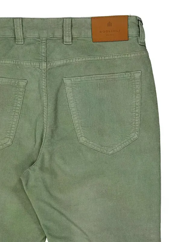 Boglioli Corduroy Straight-leg Trousers