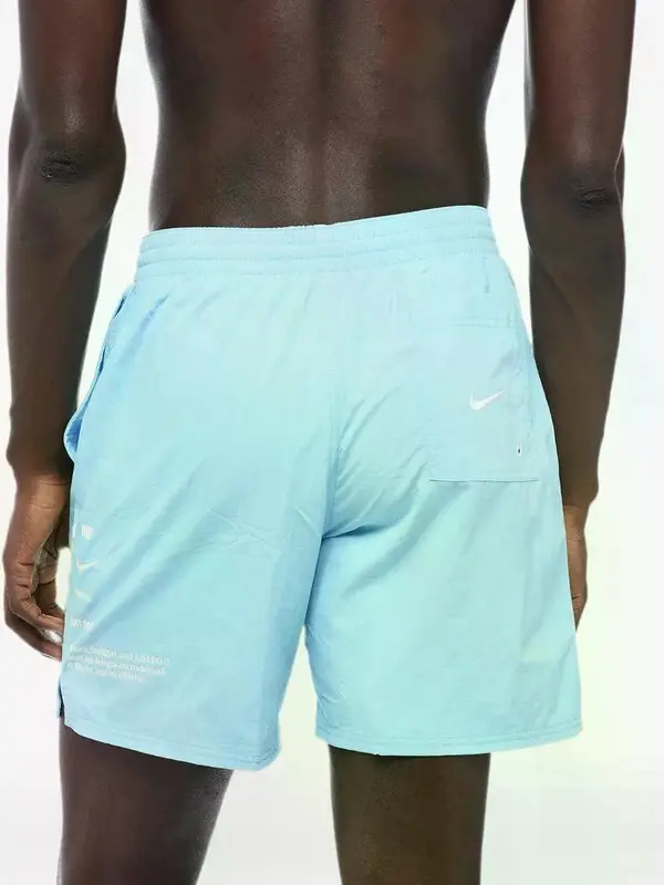 Nike Logo-print Drawstring Swim Shorts