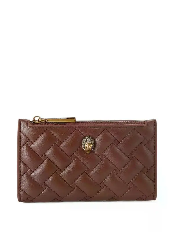 Kurt Geiger Quilted Eagle-plaque Wallet