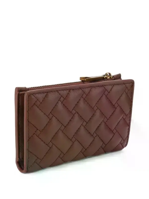 Kurt Geiger Quilted Eagle-plaque Wallet