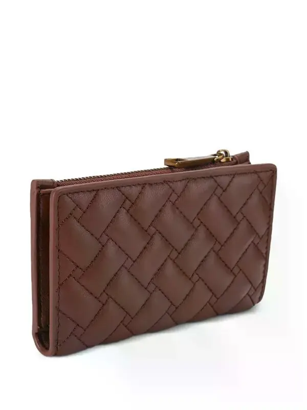 Kurt Geiger Quilted Eagle-plaque Wallet