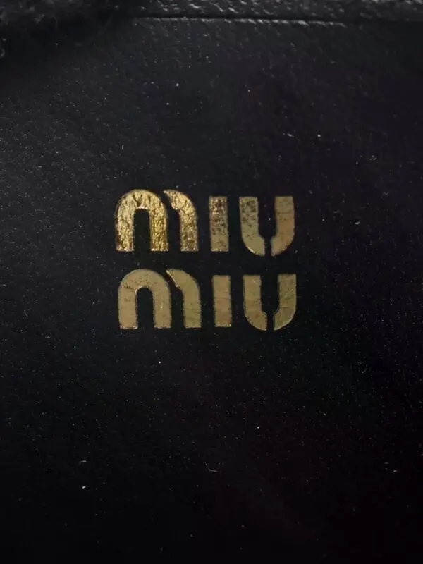 Miu Miu Matelassé Nappa Wallet On Chain Crossbody Bag