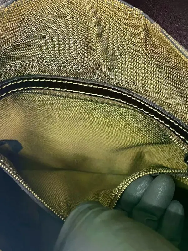 Fendi 2000-2010 Zucca Canvas Shoulder Bag