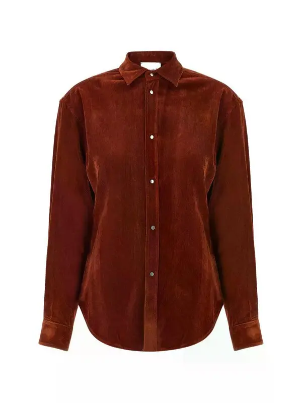 NUDE Snap-button Fastening Shirt - Red