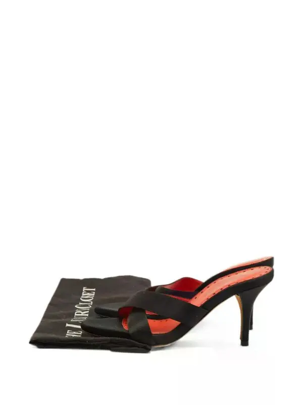 Saint Laurent Criss-cross Satin Sandals