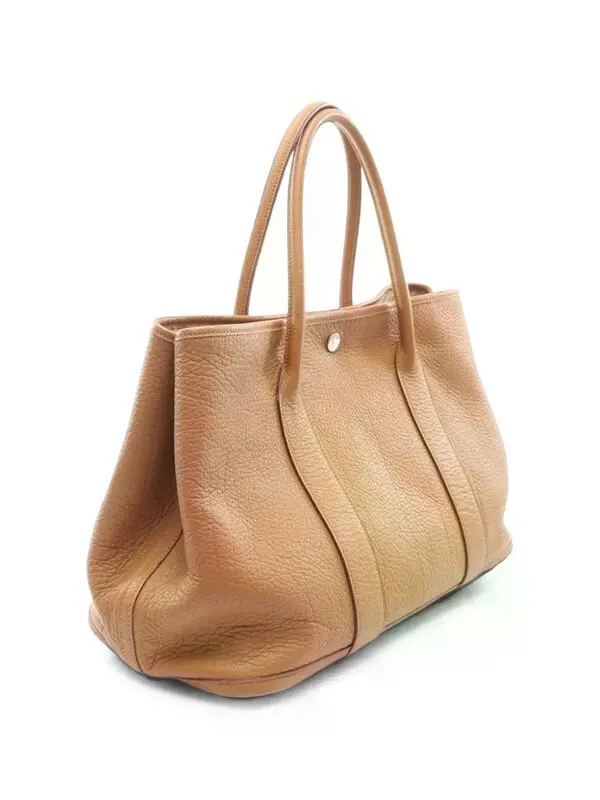 Hermès 2009 Pm Garden Party Tote Bag - Brown