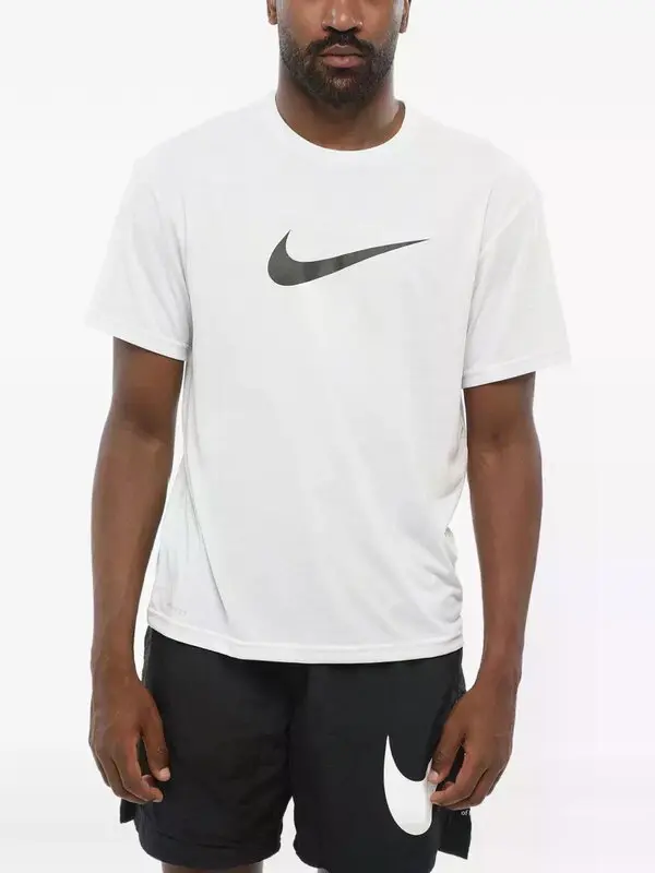 Nike Swoosh-print T-shirt - White