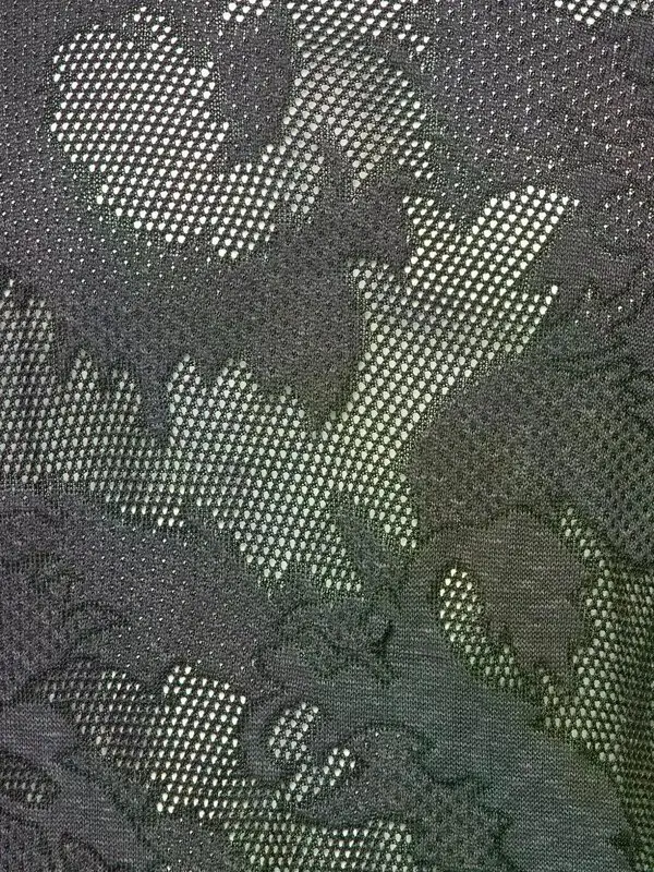 Versace Floral-pattern Mesh Sweater