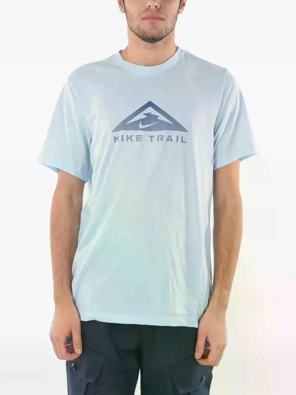 Nike Logo-print T-shirt - Blue