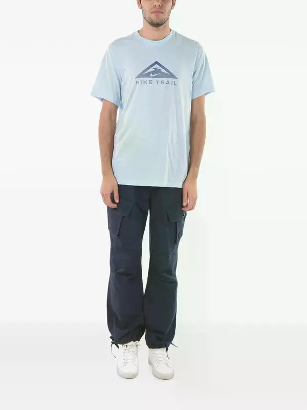 Nike Logo-print T-shirt - Blue