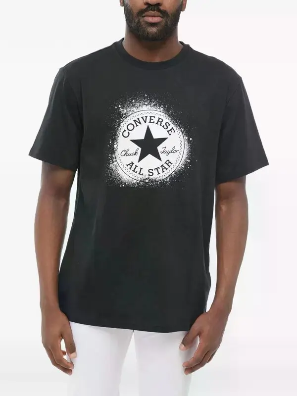 CONVERSE Chuck Taylor Distort Spray Paint Logo-print T-shirt