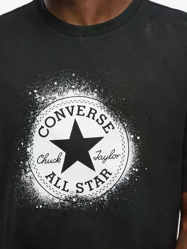 CONVERSE Chuck Taylor Distort Spray Paint Logo-print T-shirt