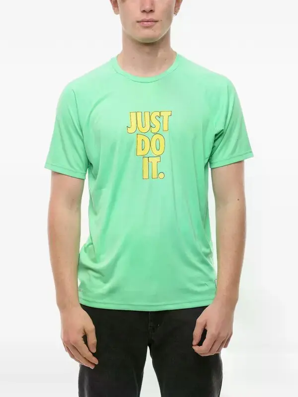 Nike Logo-print Short-sleeve T-shirt - Green