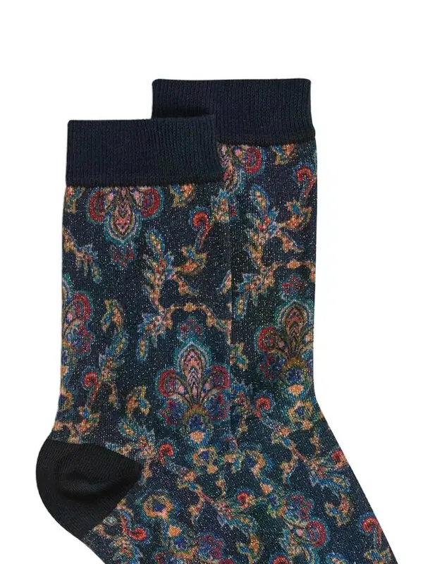 Momoni Nanami Printed Socks