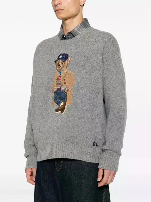 Polo Ralph Lauren Polo Bear Intarsia-knit Sweater