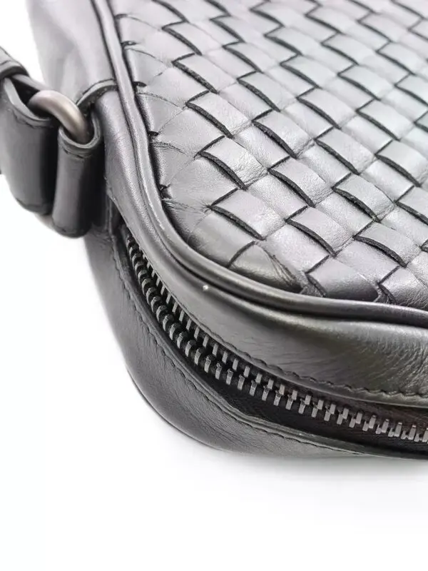 Bottega Veneta 2010s Intrecciato Messenger Bag