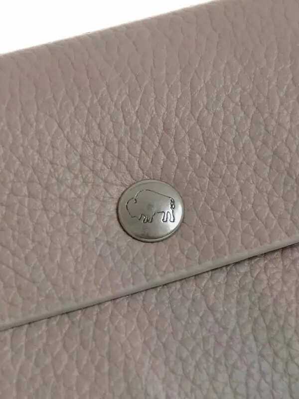Il Bisonte Titano Hammered-leather Coin-purse