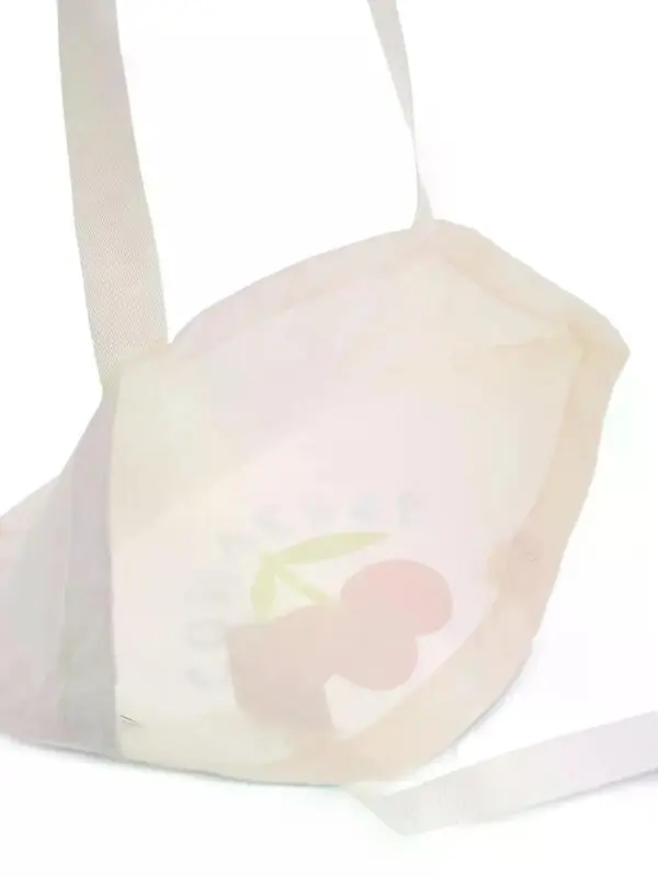 CONVERSE Logo-print Floral Tote Bag