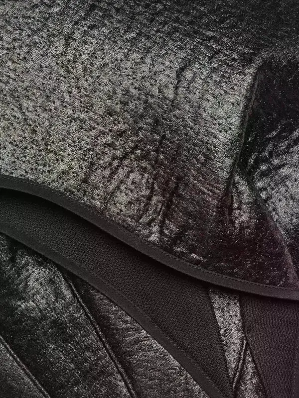 Maticevski Regiment One-shoulder Crop Top