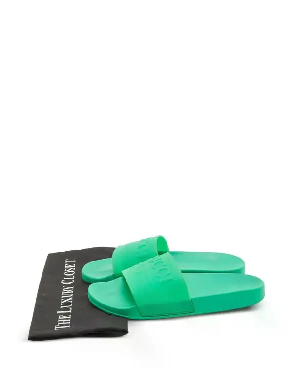 Gucci Logo-embossed Slides