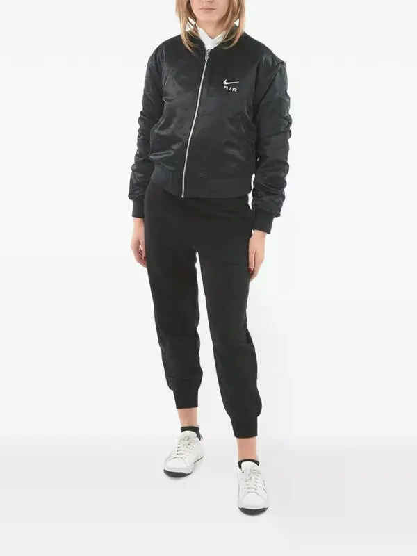 Nike Logo-pattern Bomber Jacket