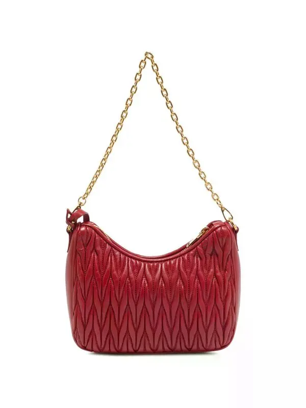 Miu Miu Logo-detail Tote Bag - Red