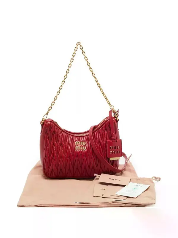 Miu Miu Logo-detail Tote Bag