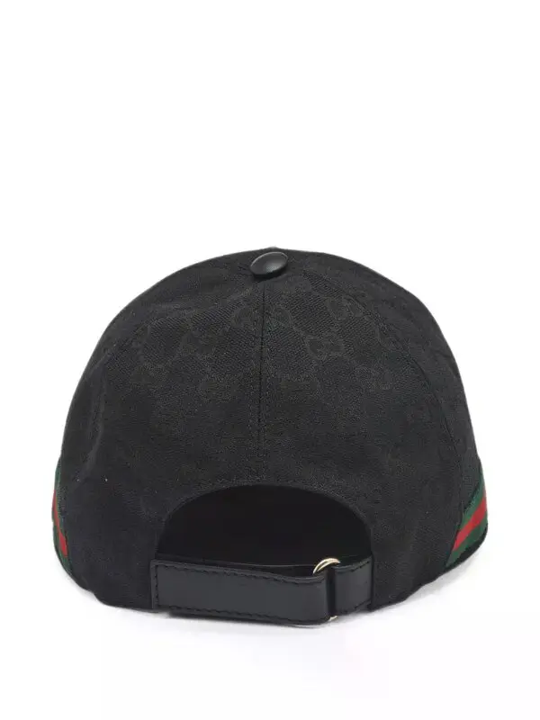 Gucci Monogram Web Stripe Baseball Cap