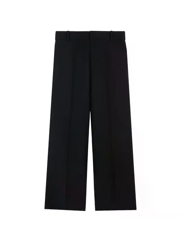 TOD'S Trousers In Wool Gabardine - Black